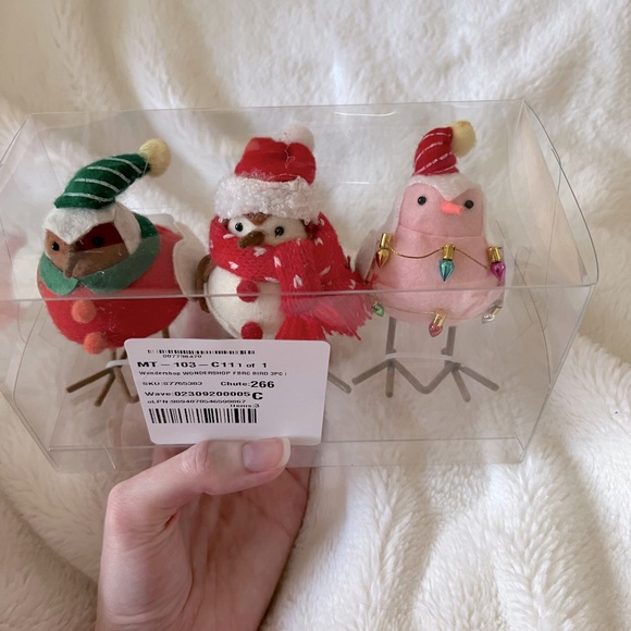Wondershop | Holiday | Wondershop Mini Birds Set Nib | Poshmark